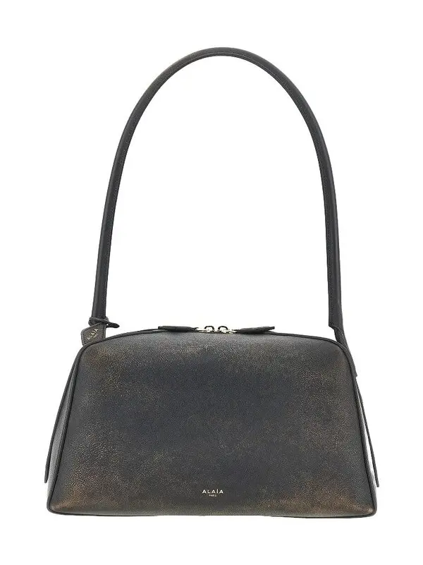 Alaïa Le Bouledogue Bowling Bag - Brown