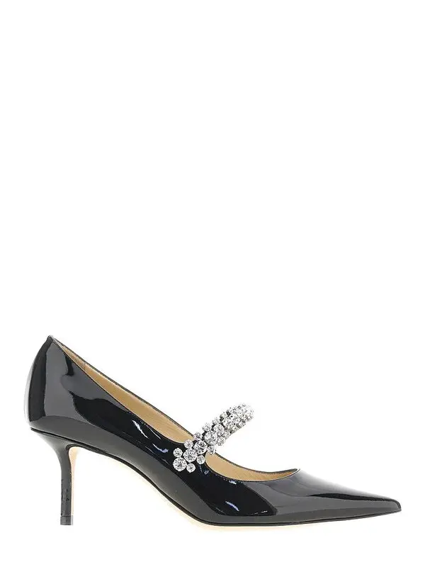 JIMMY CHOO Bing Patent Leather Pumps - Black
