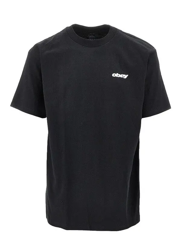 Obey Dice' Print T-hirt - Black