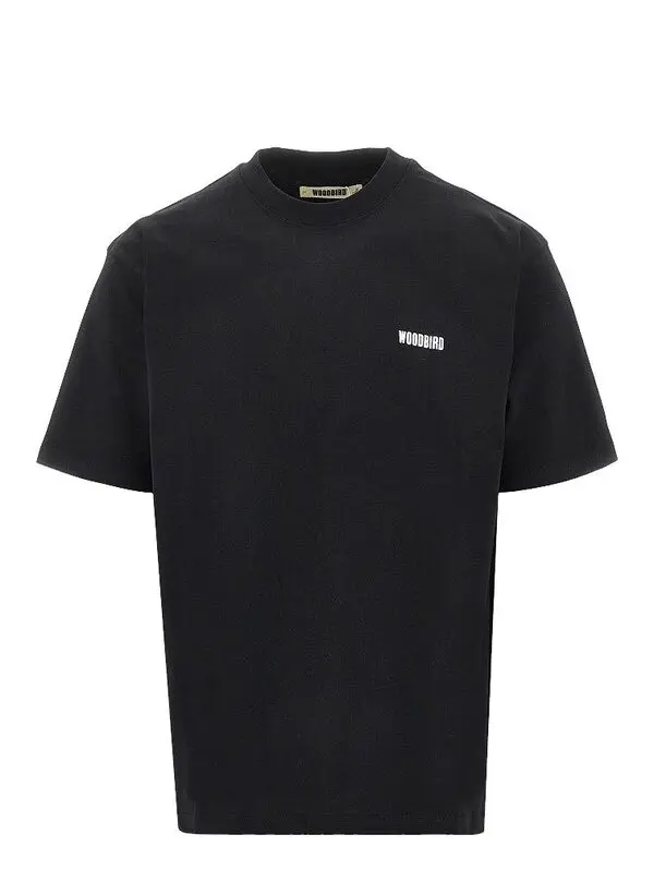 WOODBIRD Wbbaine Sea' T-shirt An - Black