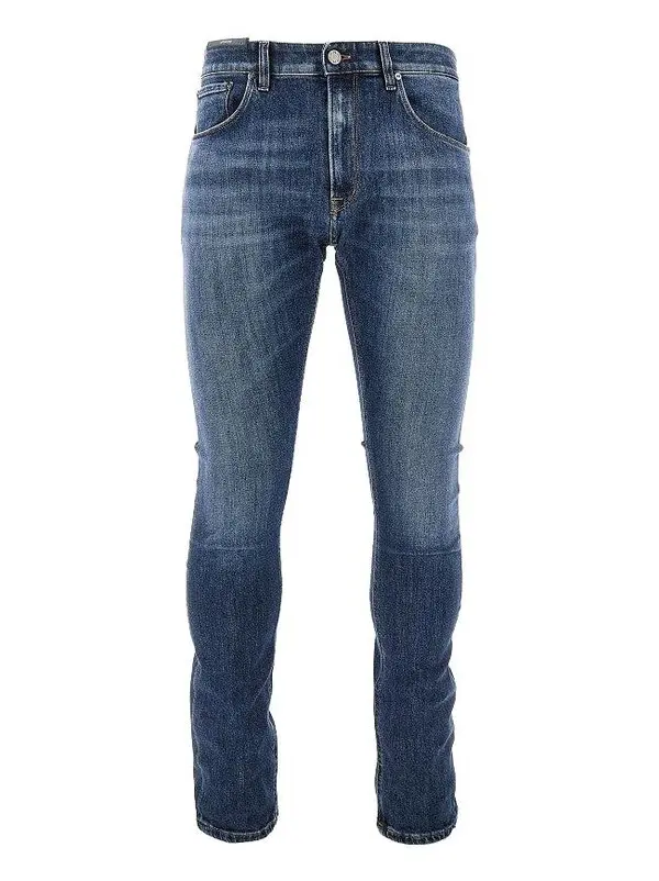 PT TORINO Jazz Stretch Denim Slim Fit Jeans - Blue