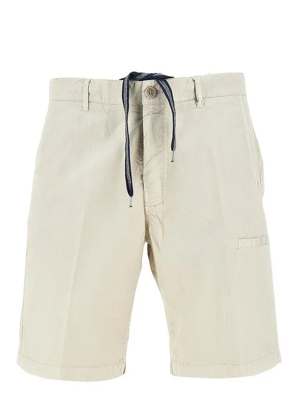 Aspesi Cotton Bermuda Shorts - Beige