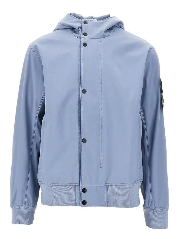 Stone Island E.dye® Soft Shell Jacket - Blue