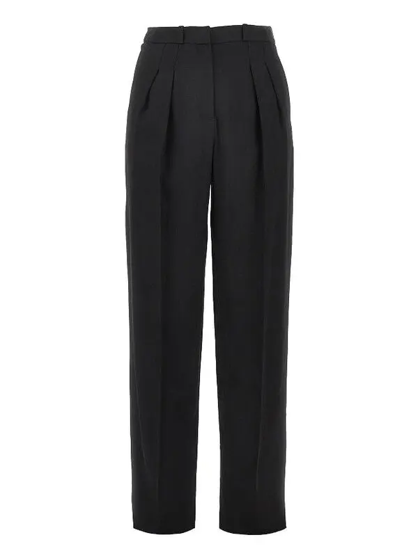 Loulou De Saison Alio Pants With Double Dart - Black