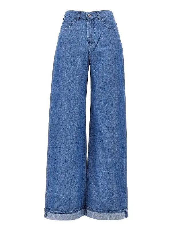Emporio Armani Stretch Denim Pants - Blue