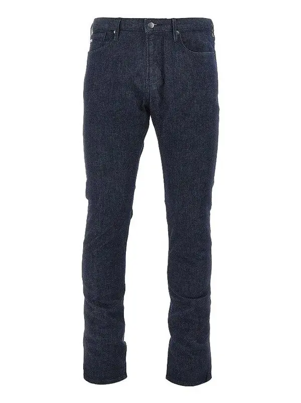 Emporio Armani Stretch Denim J06 Pants - Blue