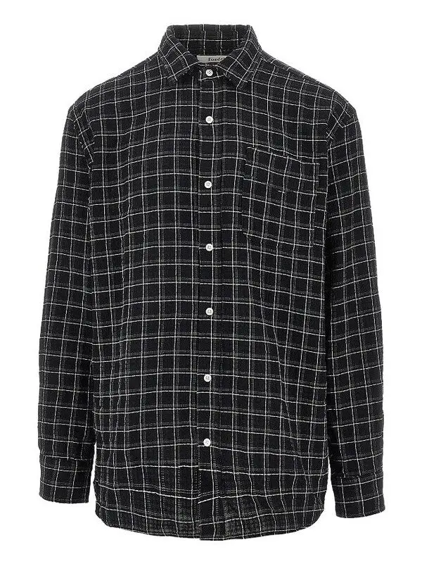 FORET Scout' Relaxed Fit Shirt An - Black