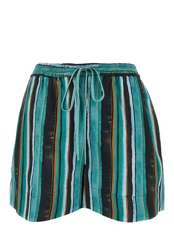 Pinko Printed Muslin Shorts - Multicolor