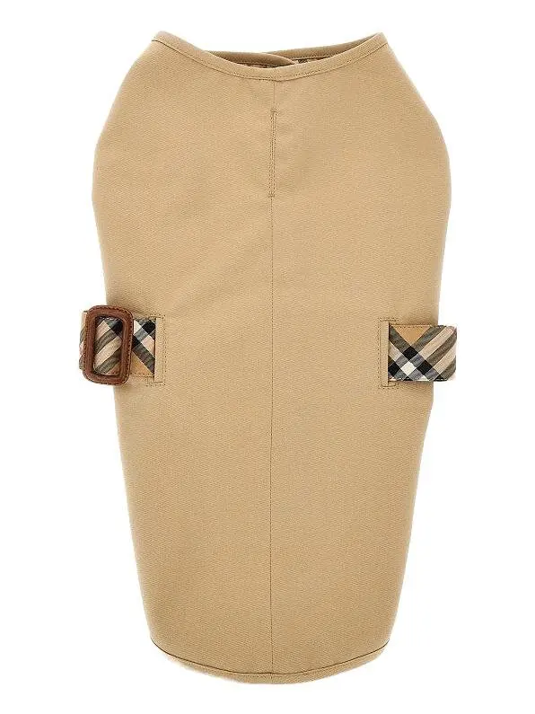 Burberry Gabardine Dog Coat - Beige