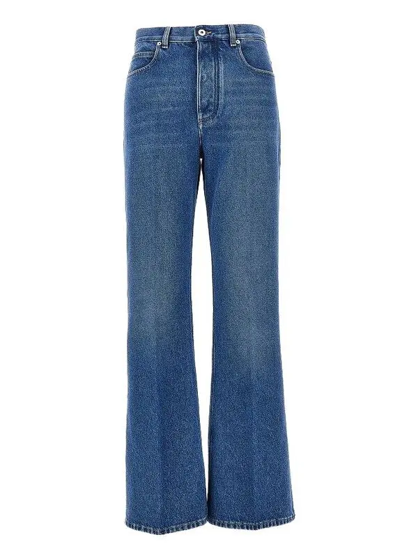 Bottega Veneta Mid-wash Flared Jeans - Blue