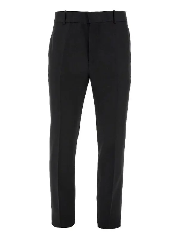 Alexander McQueen Tailored Cigarette Trousers - Black