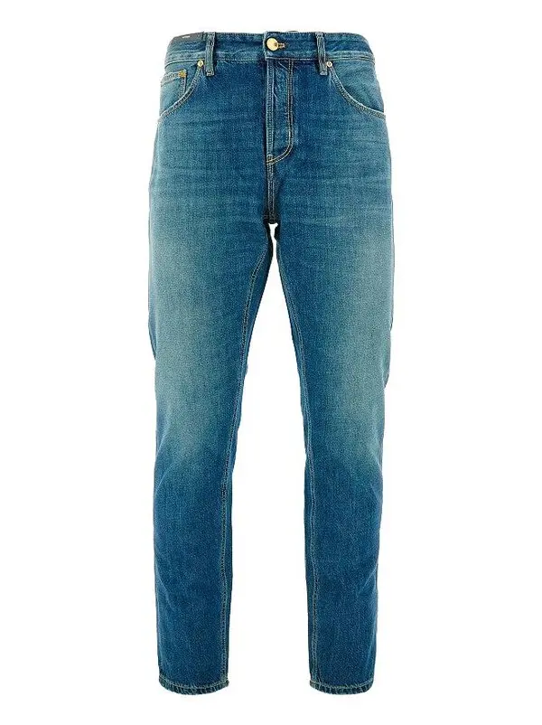 PT TORINO Five-pocket Slim Fit Jeans - Blue