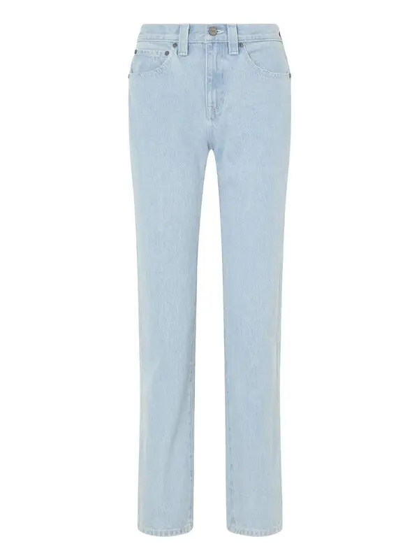 Khaite Farley Straight-leg Jeans - Blue