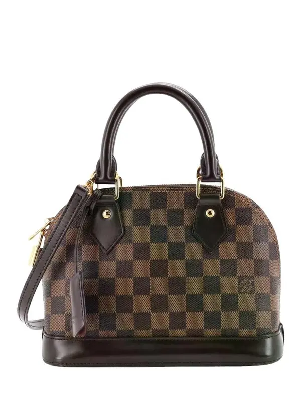 LOUIS VUITTON Alma Handbag Damier Bb - Brown