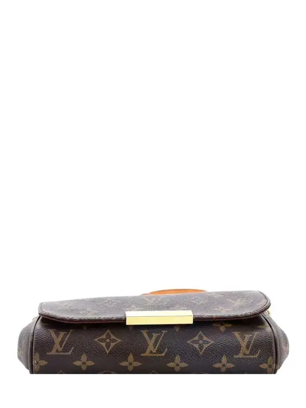 LOUIS VUITTON Monogram Canvas Pm Clutch Bag - Brown