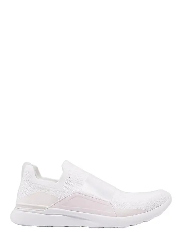 Apl Techloom Bliss Mesh And Stretch Slip-on Sneakers - White
