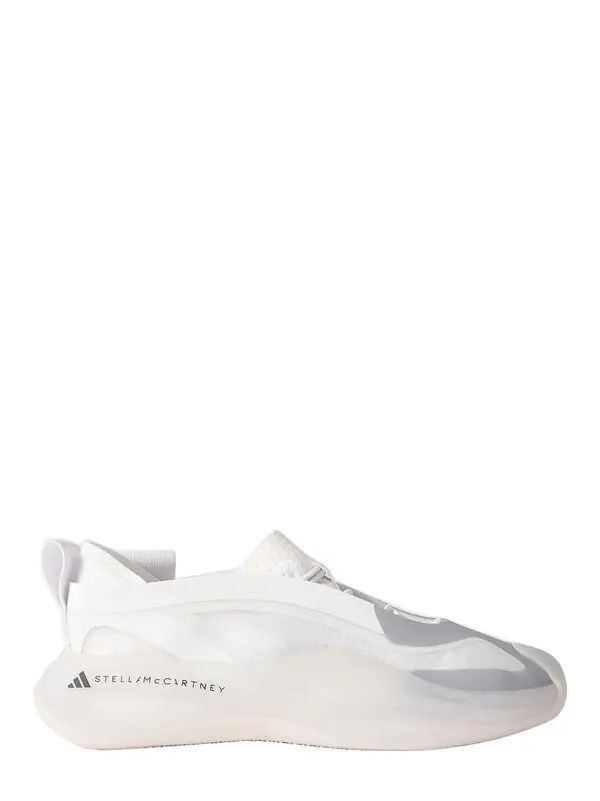 Adidas By Stella McCartney Low Ground Mesh And Tpu Sneakers - White