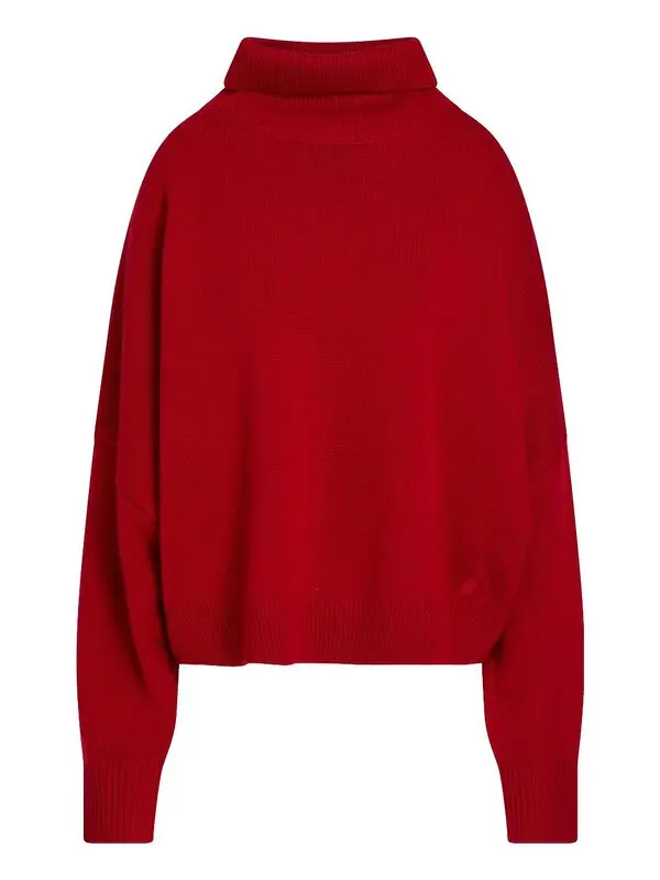 Loulou De Saison Luke Wool And Cashmere-blend Sweater - Red