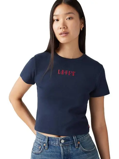 LEVI'S Graphic Logo Essential T-shirt - Navy Blazer