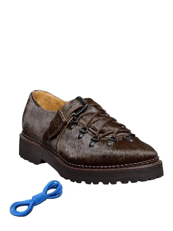 Allen Edmonds Engineered Garments X Adirondack Low Hiker - Brown Calf Hair