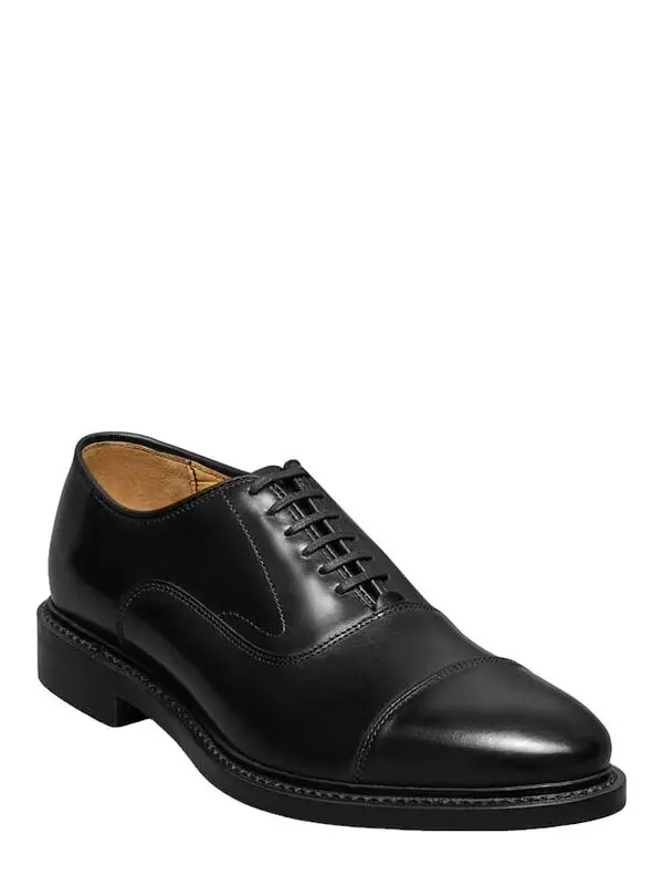 Allen Edmonds Manhattan Reserve Cap-toe Oxford - Black Leather