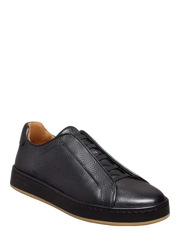 Allen Edmonds Banks Court Slip-on Sneakers - Black Leather