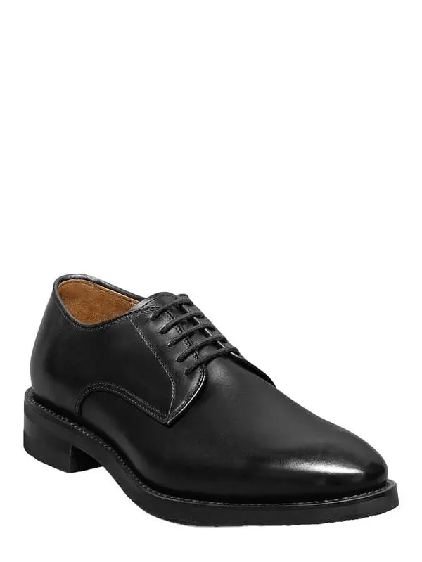 Allen Edmonds Ramsey Plain-toe Derby Dress Shoe - Black Leather