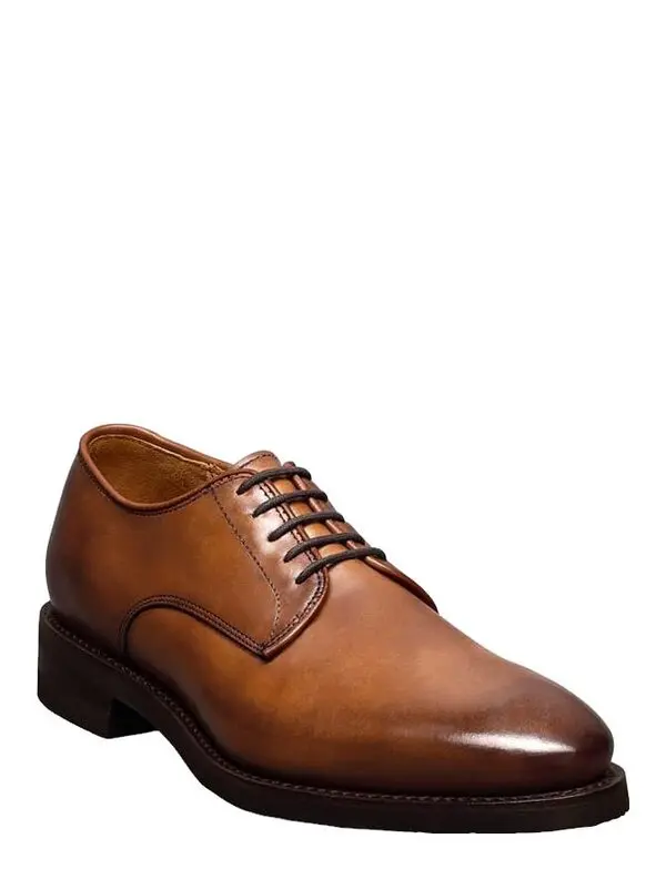 Allen Edmonds Ramsey Plain-toe Derby Dress Shoe - Walnut Leather