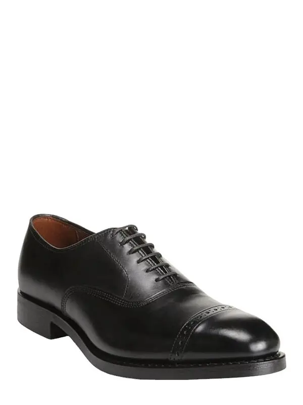 Allen Edmonds Fifth Avenue Cap-toe Oxford With Dainite Sole - Black Leather