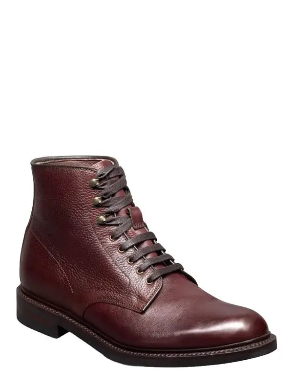 Allen Edmonds Higgins Mill Weatherproof Lace-up Derby Boots - Burgundy Chromexcel Leather