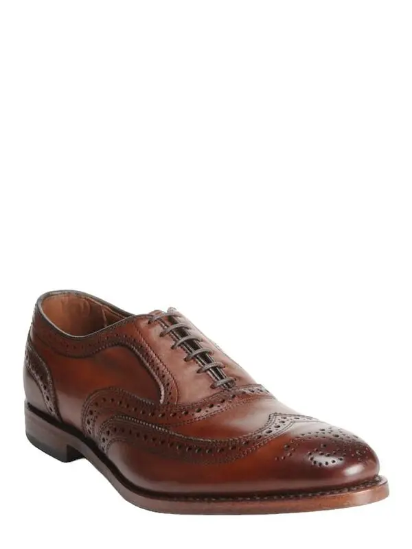Allen Edmonds Mcallister Wingtip Oxford Dress Shoe - Chili Leather