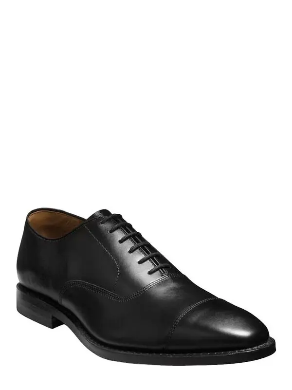Allen Edmonds Park Avenue Cap-toe Oxford Dress Shoe - Black Leather