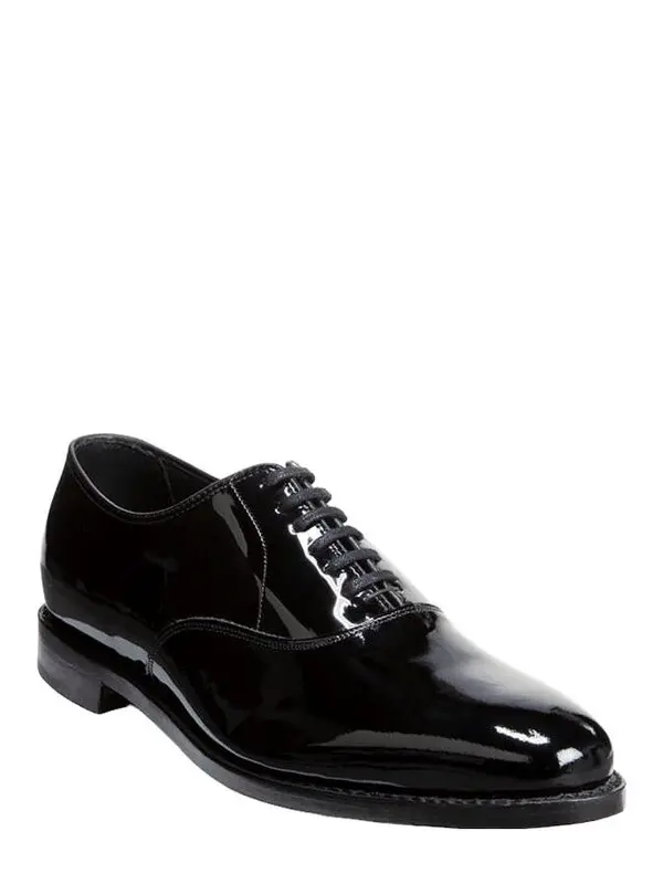 Allen Edmonds Carlyle Plain-toe Oxford Dress Shoe - Black Patent Leather