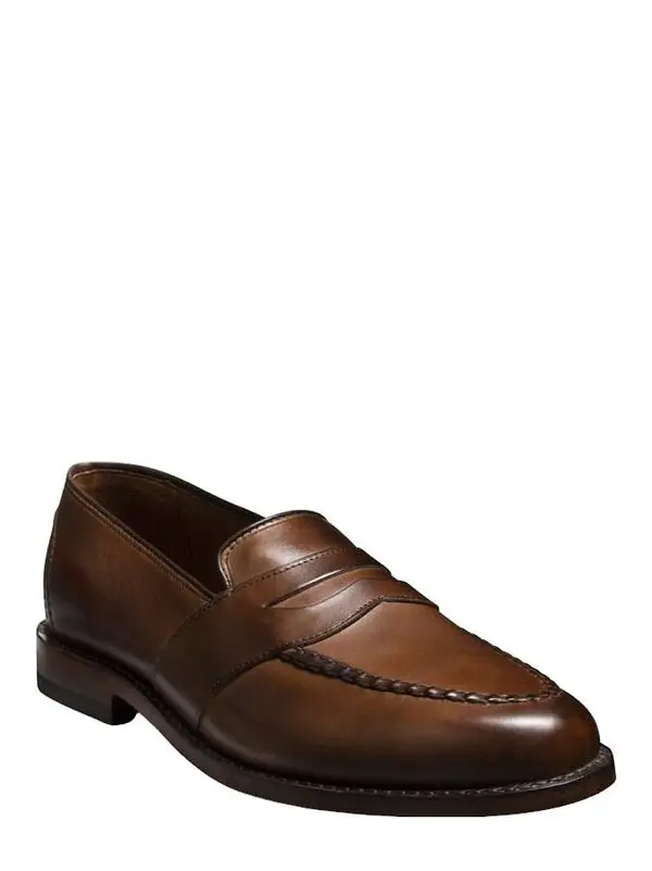Allen Edmonds Randolph Penny Loafer - Coffee Brown Leather