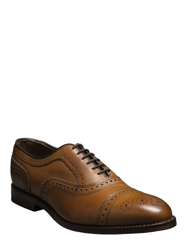 Allen Edmonds Strand Cap-toe Oxford Dress Shoe - Walnut Brown Leather