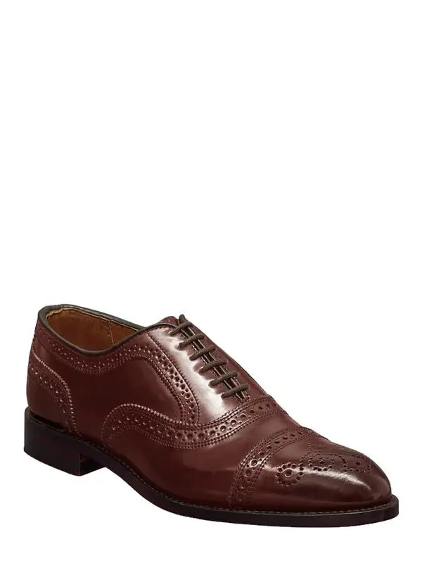 Allen Edmonds Strand Shell Cordovan Cap-toe Oxford Dress Shoe - Chili Cordovan Leather