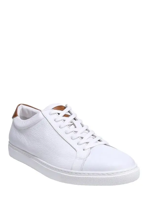 Allen Edmonds Courtside Lace-up Sneakers - White Leather