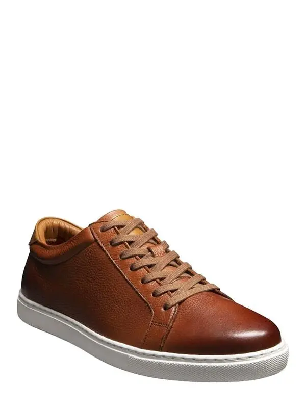 Allen Edmonds Courtside Lace-up Sneakers - Chili Leather