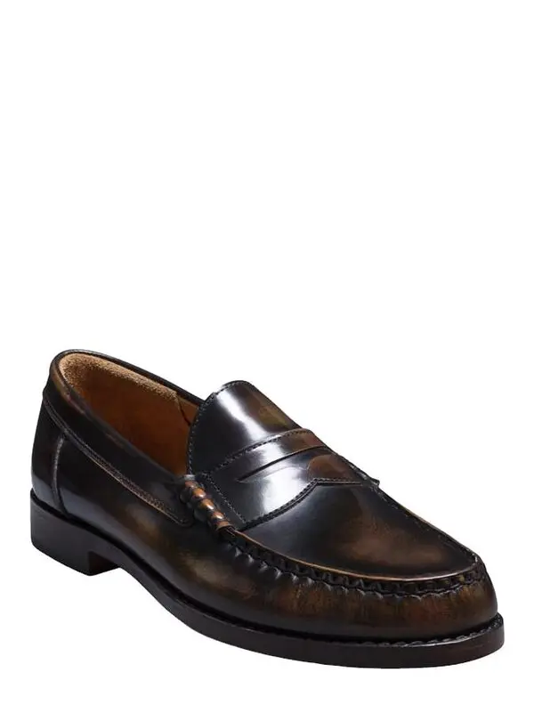 Allen Edmonds Newman Penny Loafer - Antique Bronze Leather