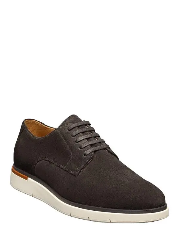Allen Edmonds Carson Lace-up Hybrid Derby - Bitter Chocolate Suede