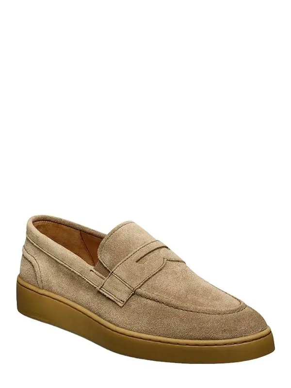 Allen Edmonds Randolph 2.0 Slip-on Suede Dress Sneaker - Light Brown Suede