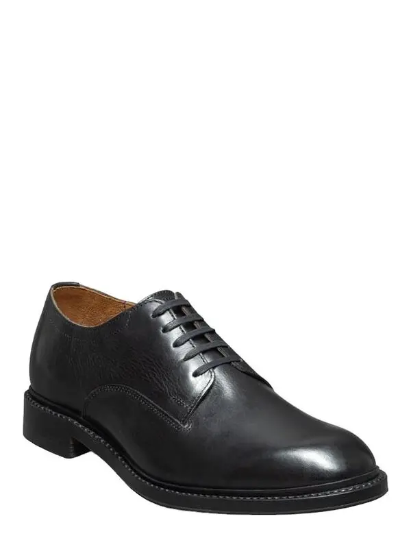 Allen Edmonds Trevor Plain-toe Derby Shoe - Black Leather