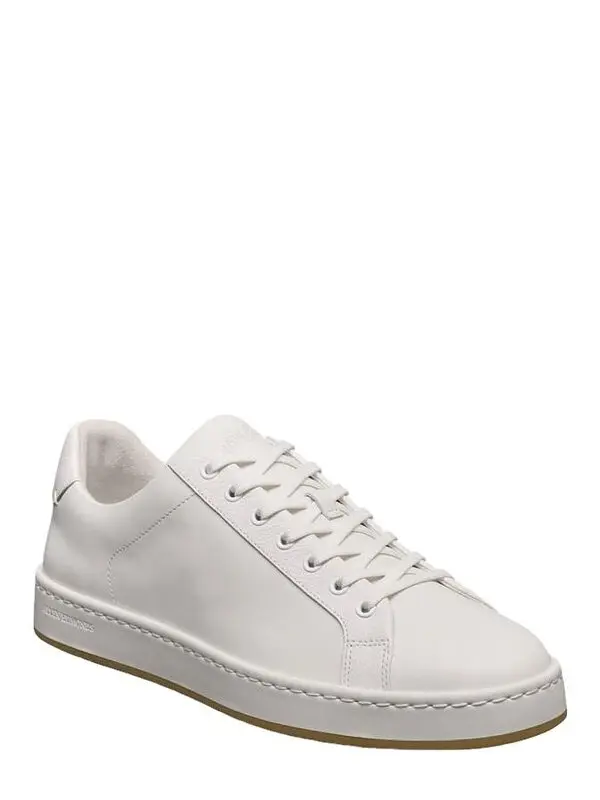Allen Edmonds Barnes Lace-up Sneaker - White Leather