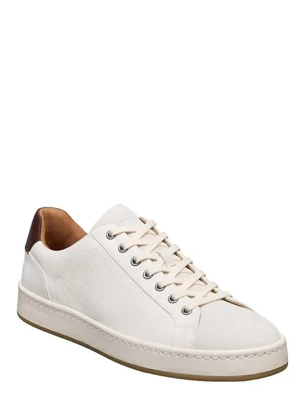 Allen Edmonds Barnes Lace-up Sneaker - White Leather