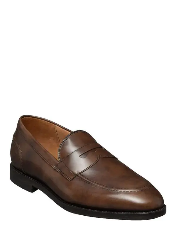 Allen Edmonds Randolph 2.0 Penny Loafer - Brown Museum Leather