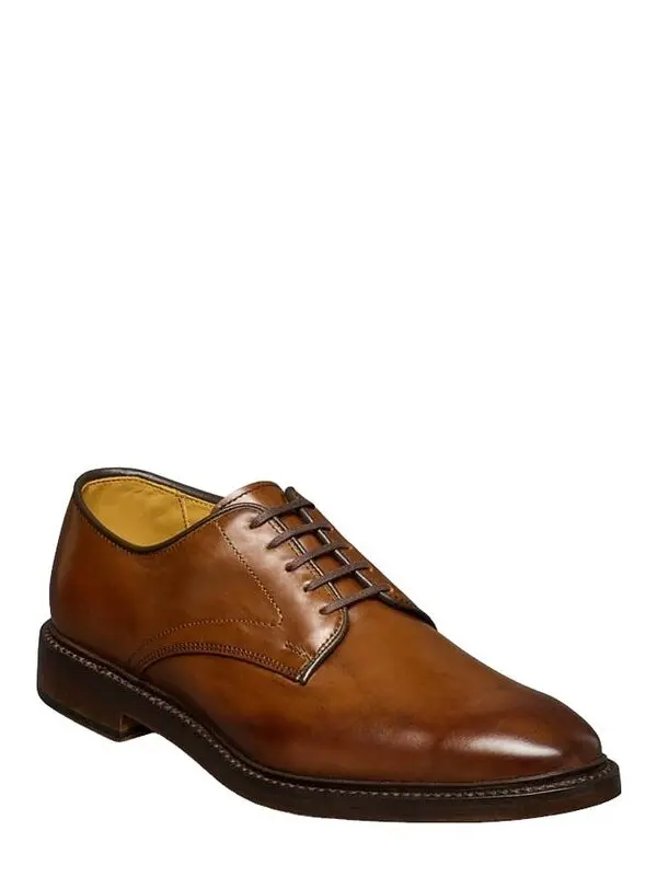 Allen Edmonds Maxwell Reserve Plain-toe Derby Dress Shoe - Chili Leather