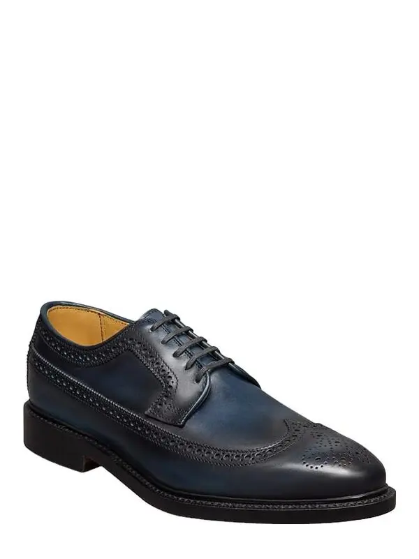 Allen Edmonds Mason Reserve Wingtip Derby Dress Shoe - Navy Leather