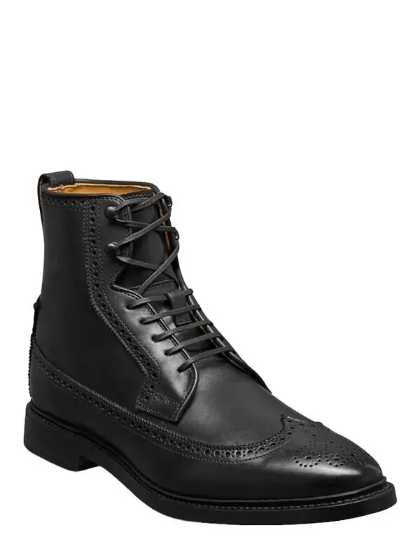Allen Edmonds Maddox Reserve Wingtip Dress Boot - Black Leather
