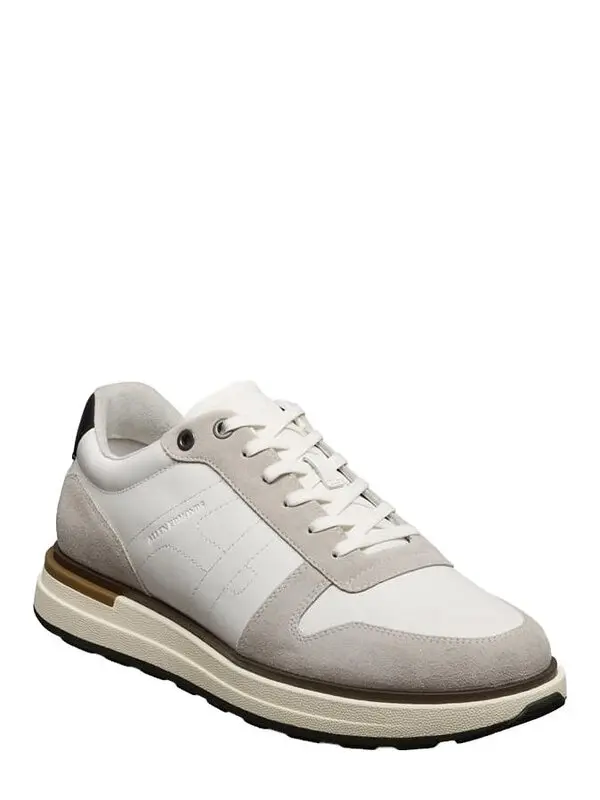 Allen Edmonds Elliot Lace-up Sneakers - White Leather