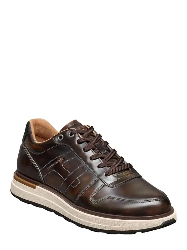 Allen Edmonds Elliot Lace-up Sneakers - Antique Bronze Leather